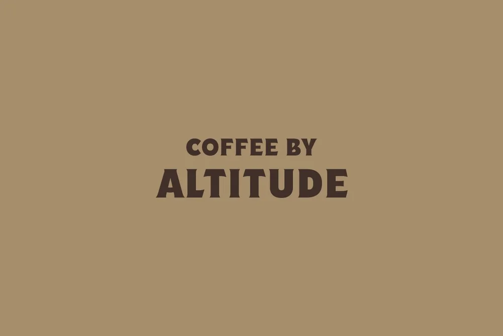 Coffee by Altitude by Jordan Versluis | Visual Identity & Logo Designer