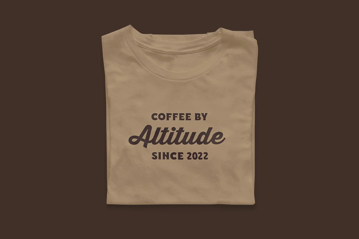 Coffee by Altitude by Jordan Versluis | Visual Identity & Logo Designer