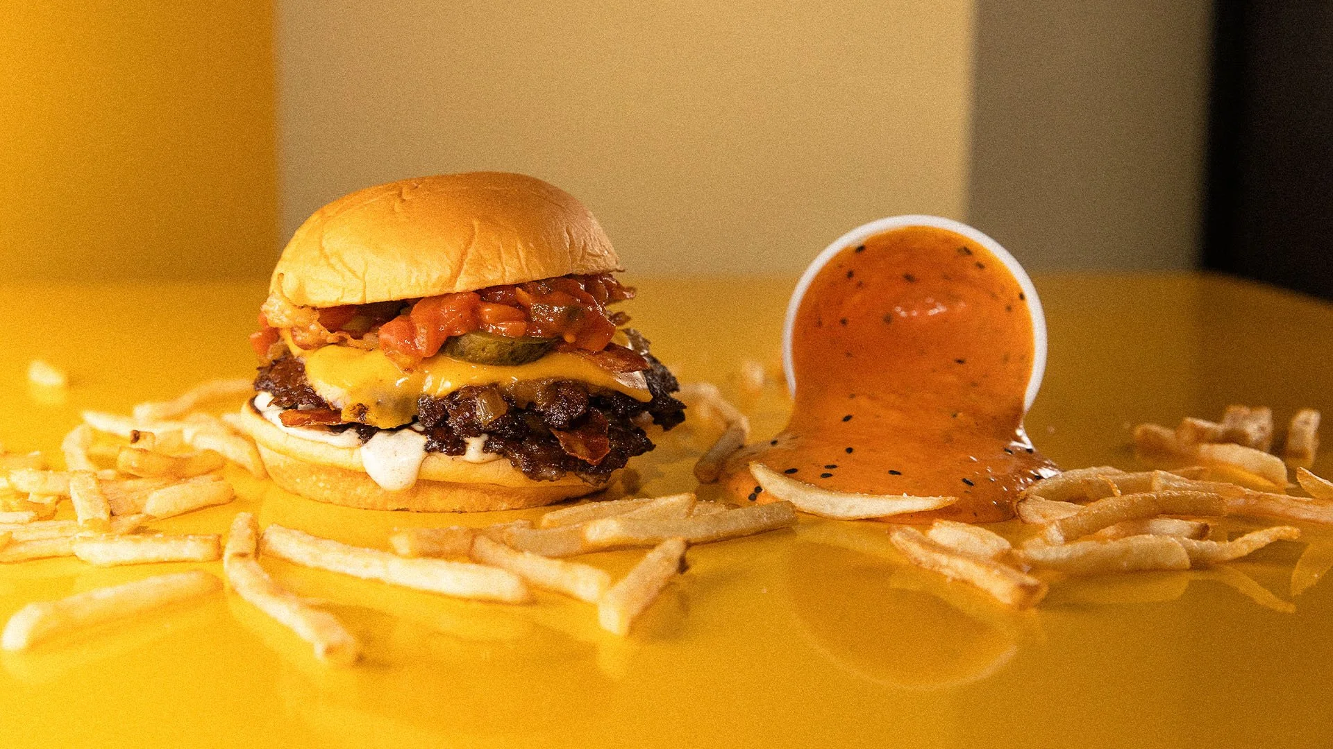 Super! Burgers & Fries by Jordan Versluis | Visual Identity & Logo Designer