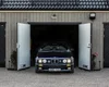 Svart garageport till ladhus — Edsbyporten