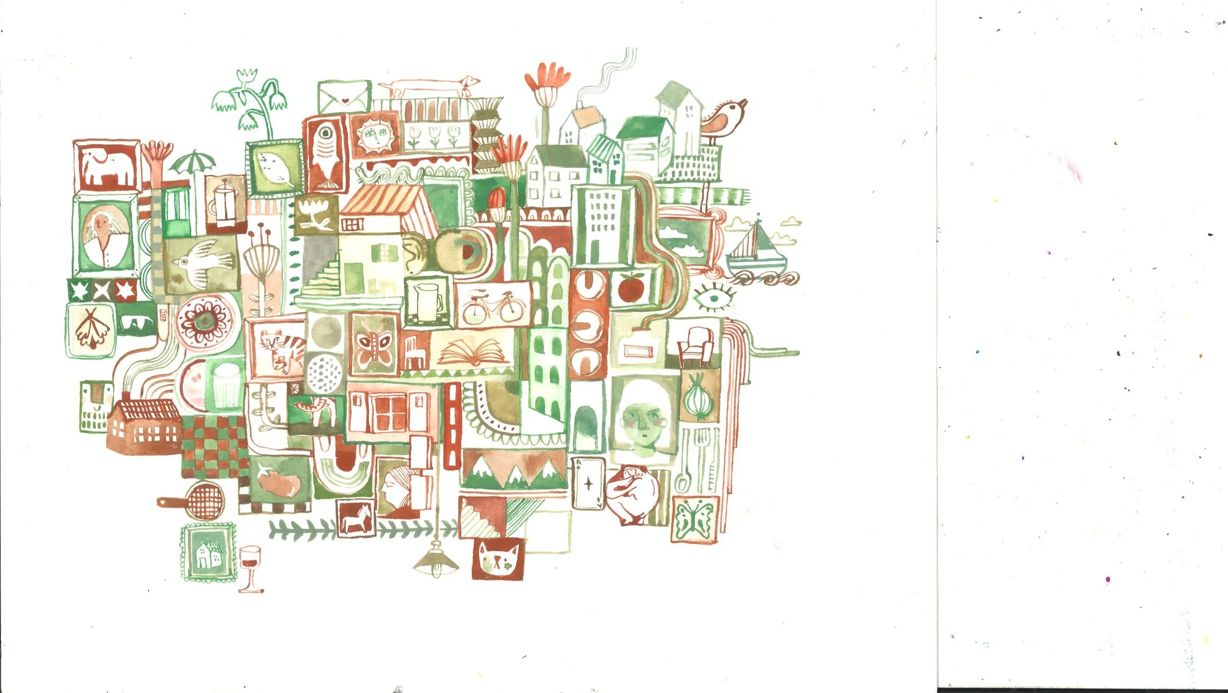 a sketchbook collaboration — magalifranov