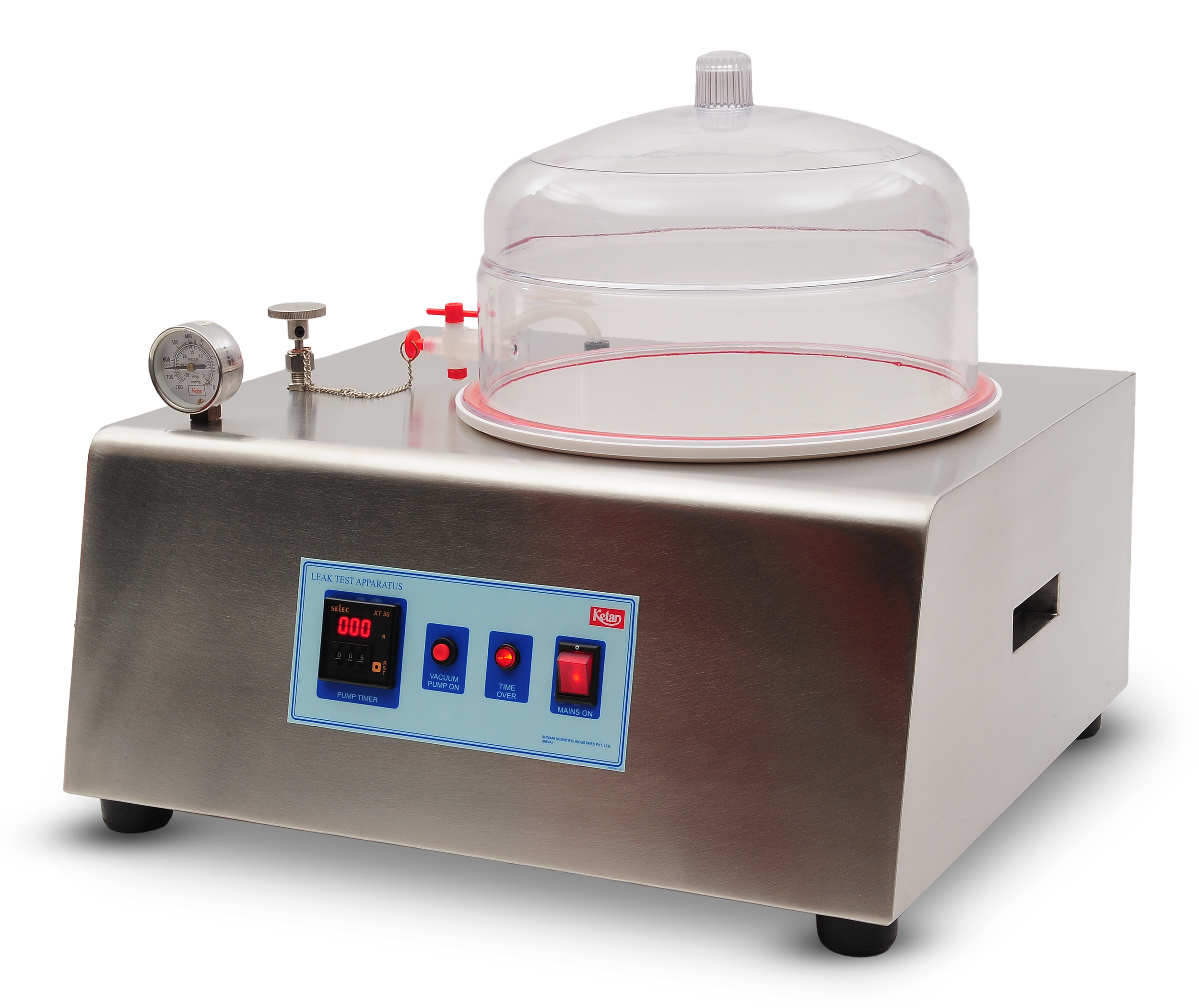 Ketan Leak Test Apparatus (GMP Model) with Mechanical Timer 06M ...