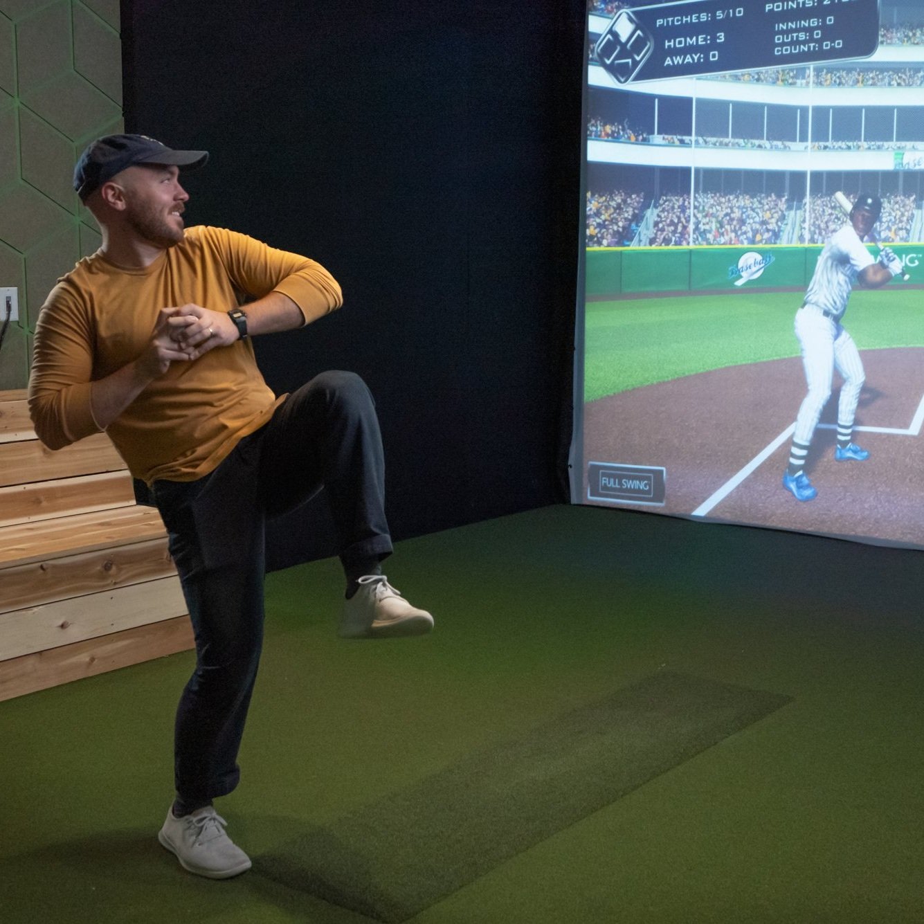 The Arena - Golf Simulator — Mesh Fitness