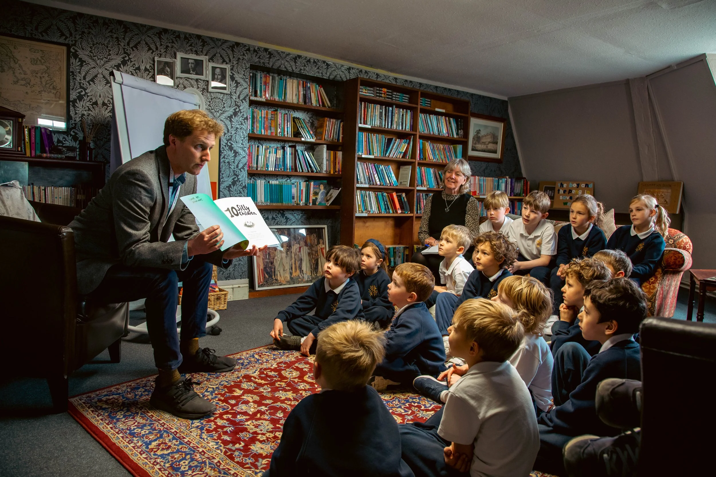 Visits — Jon Lander: Author-Illustrator