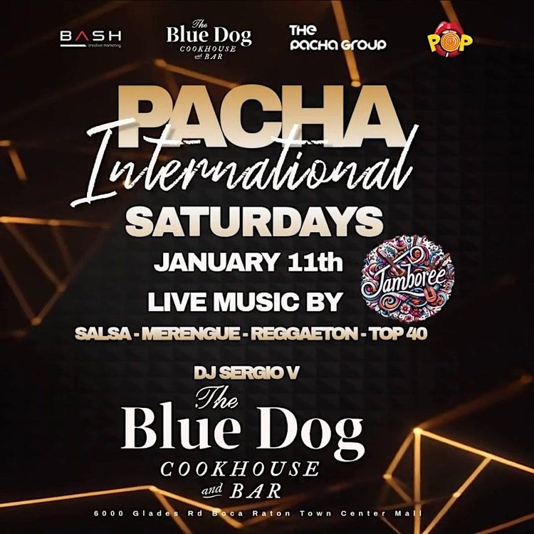 EVENTS — Blue Dog Boca