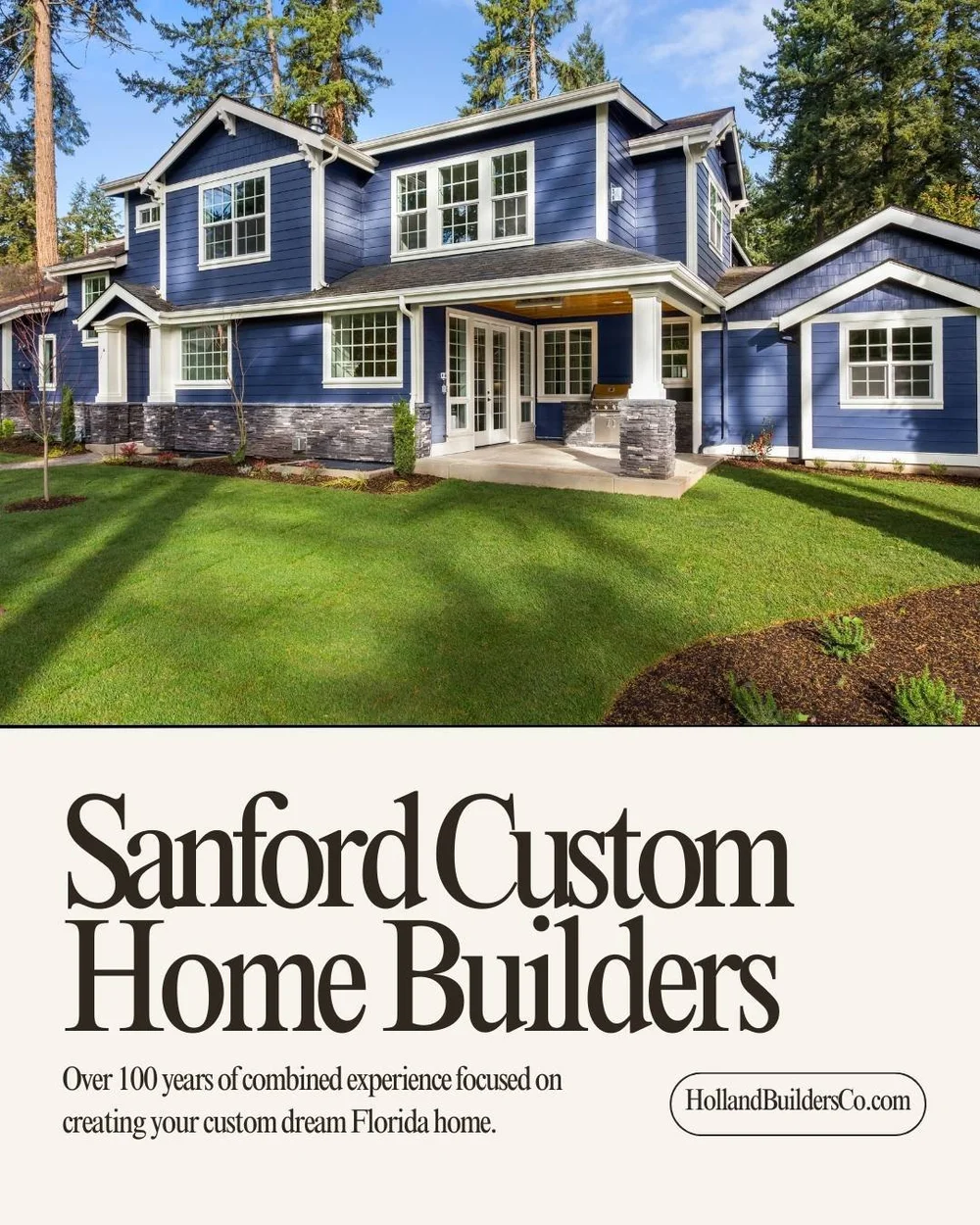 Sanford custom home builder near me