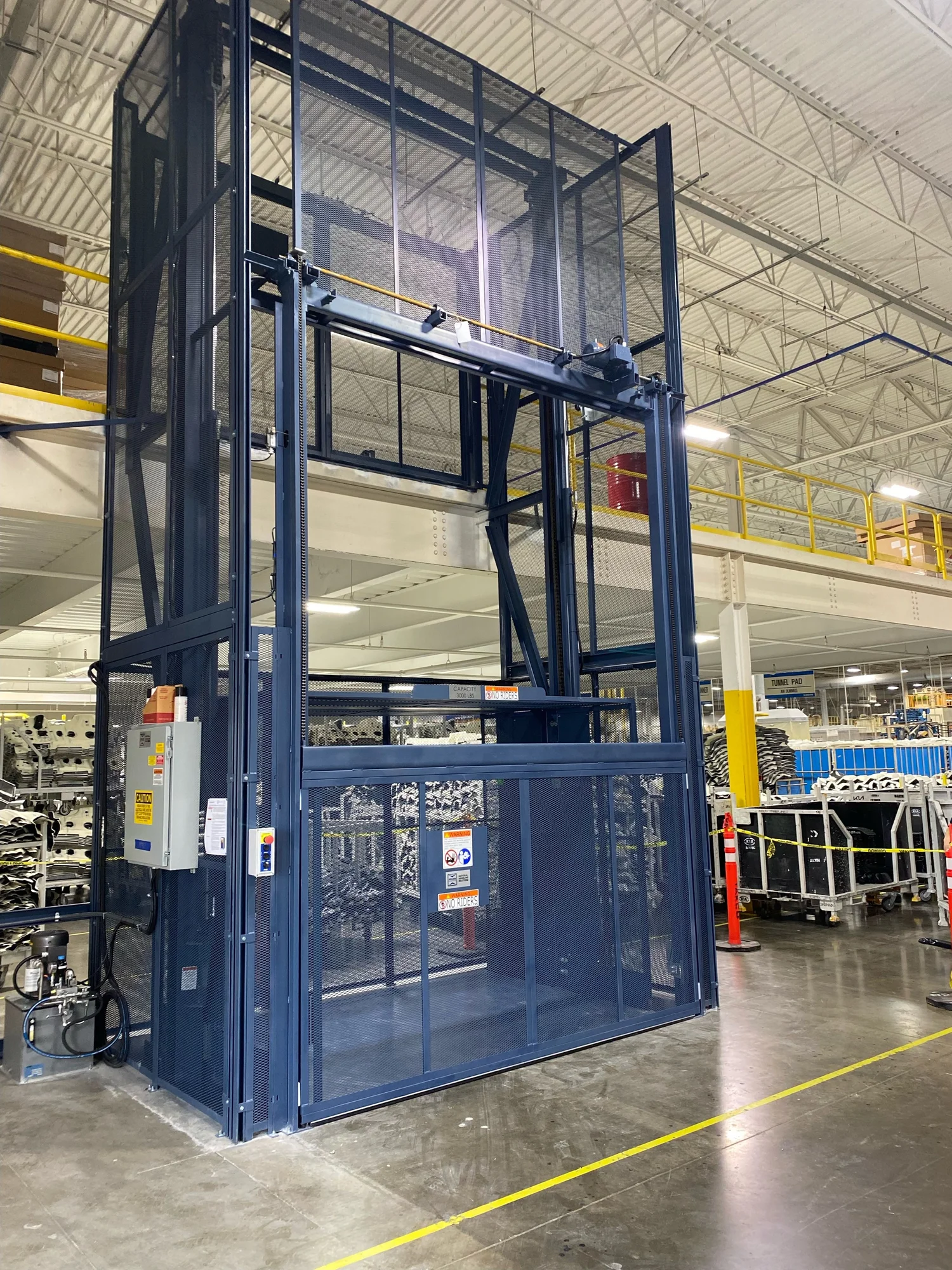 Mezzanine Lift Sales Atlanta GA | Custom VRC Solutions | Power and ...