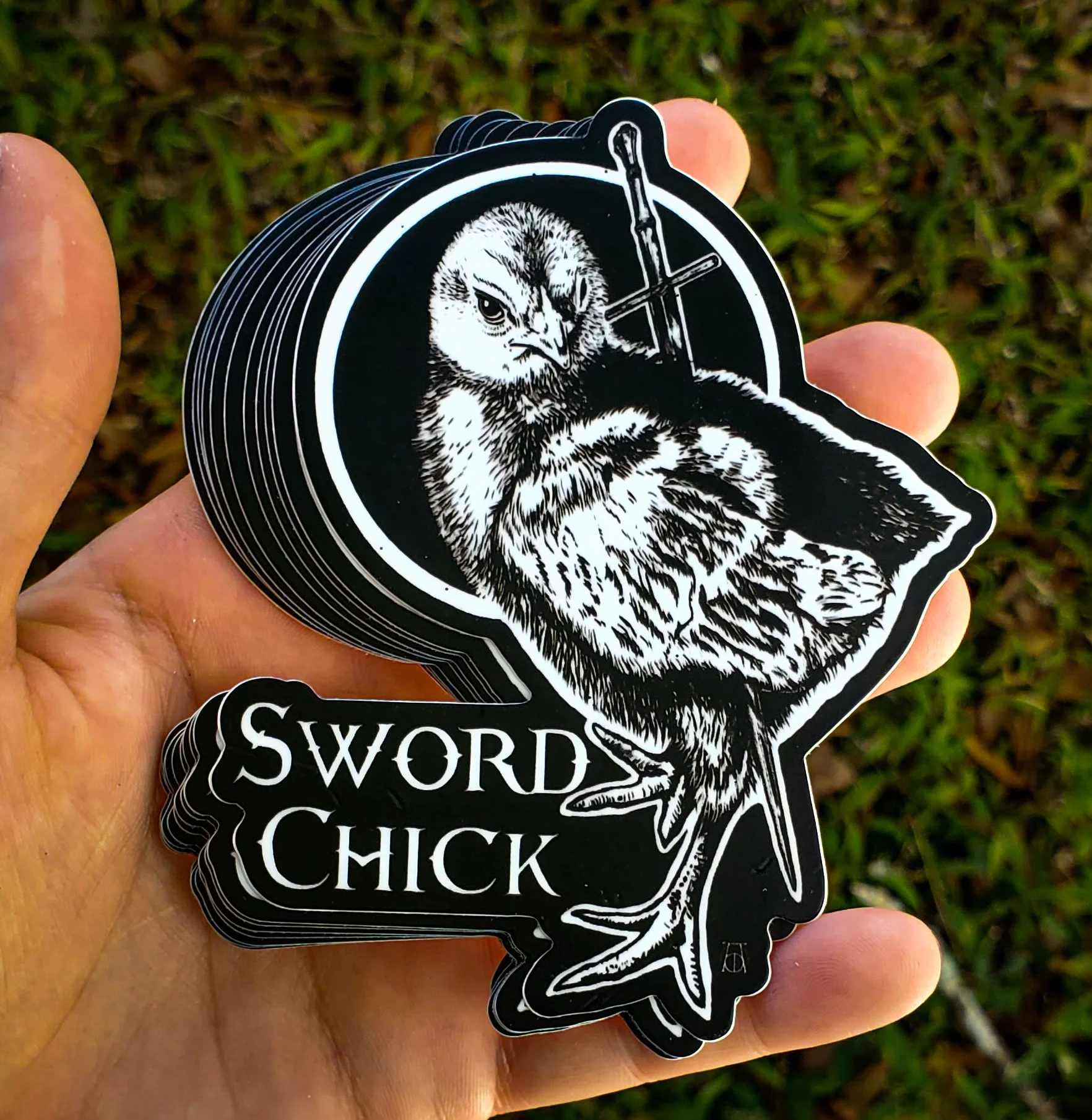 Zelda Master Sword Vinyl sticker — Art By Amber Damare