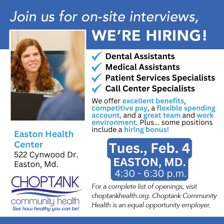 Choptank Health careers — Choptank Community Health