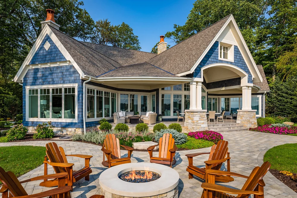 Refined Lake House — Mike Schaap Builders | Lakeshore Builder & Remodeler