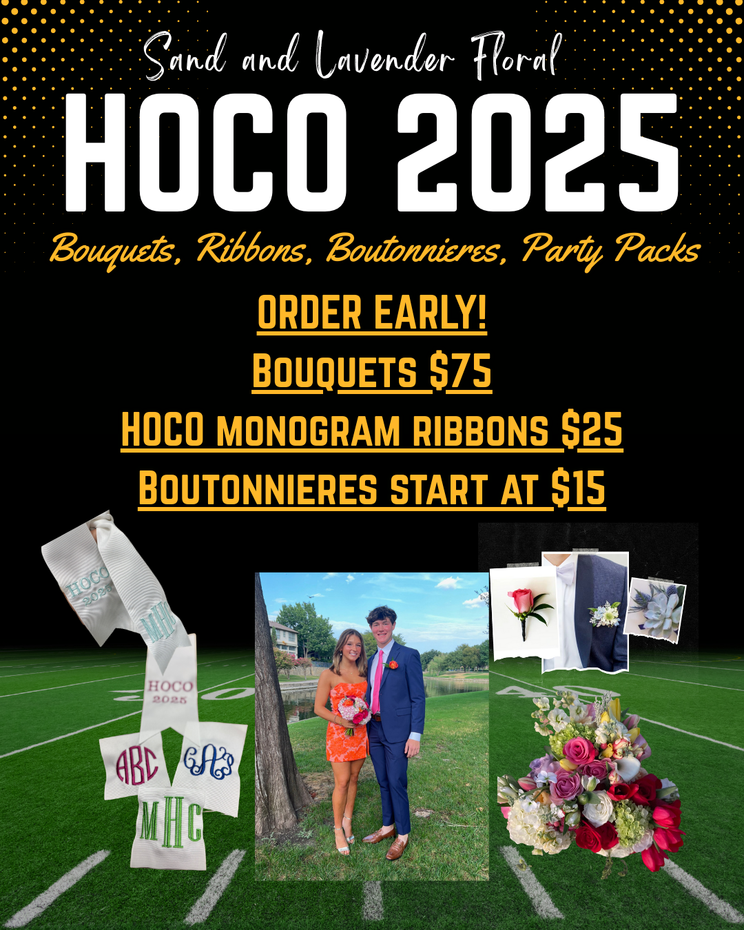 HOCO 2025 — Sand and Lavender