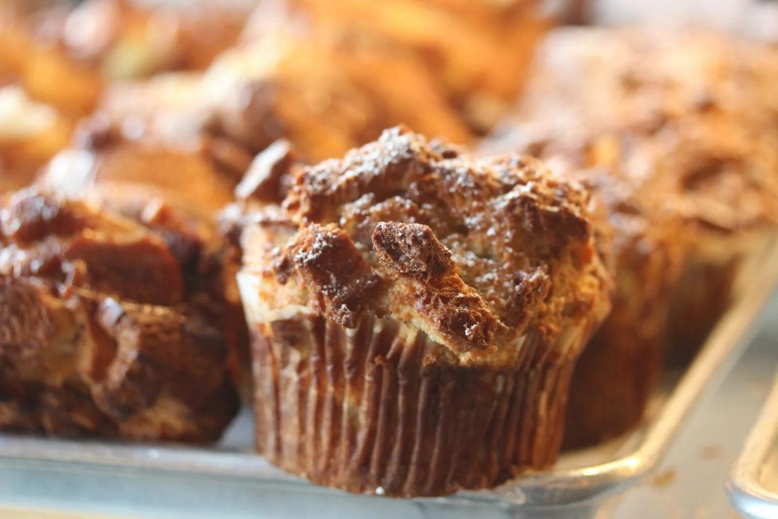 Bread Pudding Muffins — Grand Central Bakery