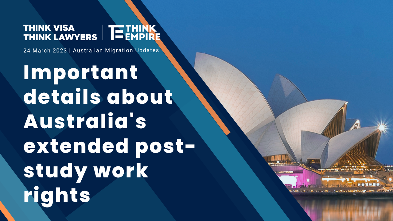 Important details about Australia's extended post-study work rights ...