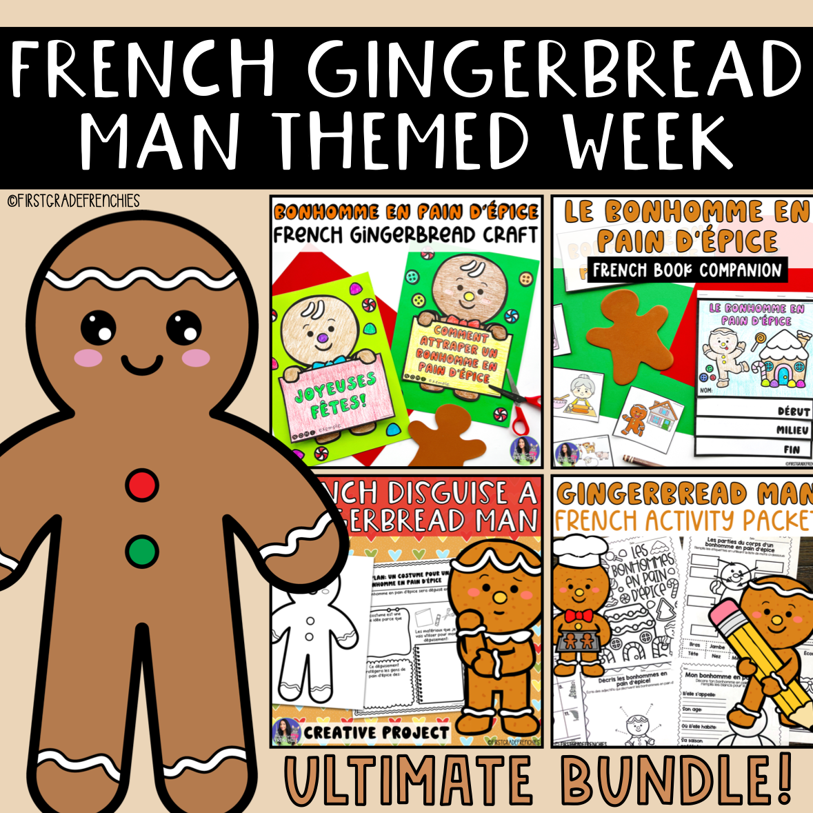 Planning a French Gingerbread Week! — First Grade Frenchies