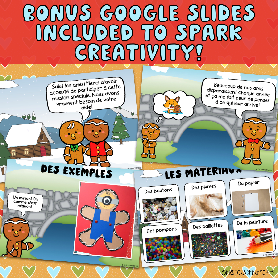 Planning a French Gingerbread Week! — First Grade Frenchies