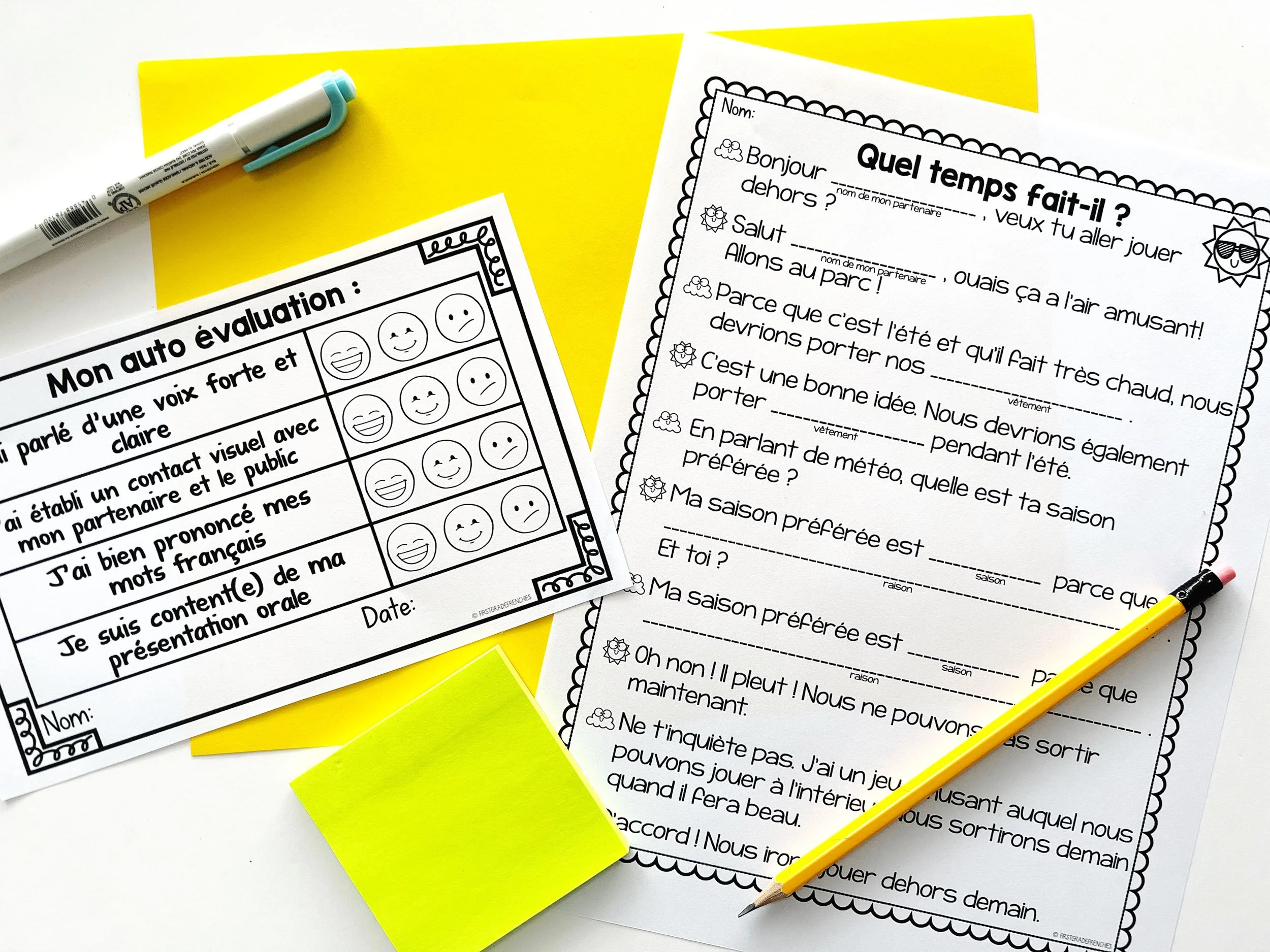 Teaching French with vocabulary themes — First Grade Frenchies