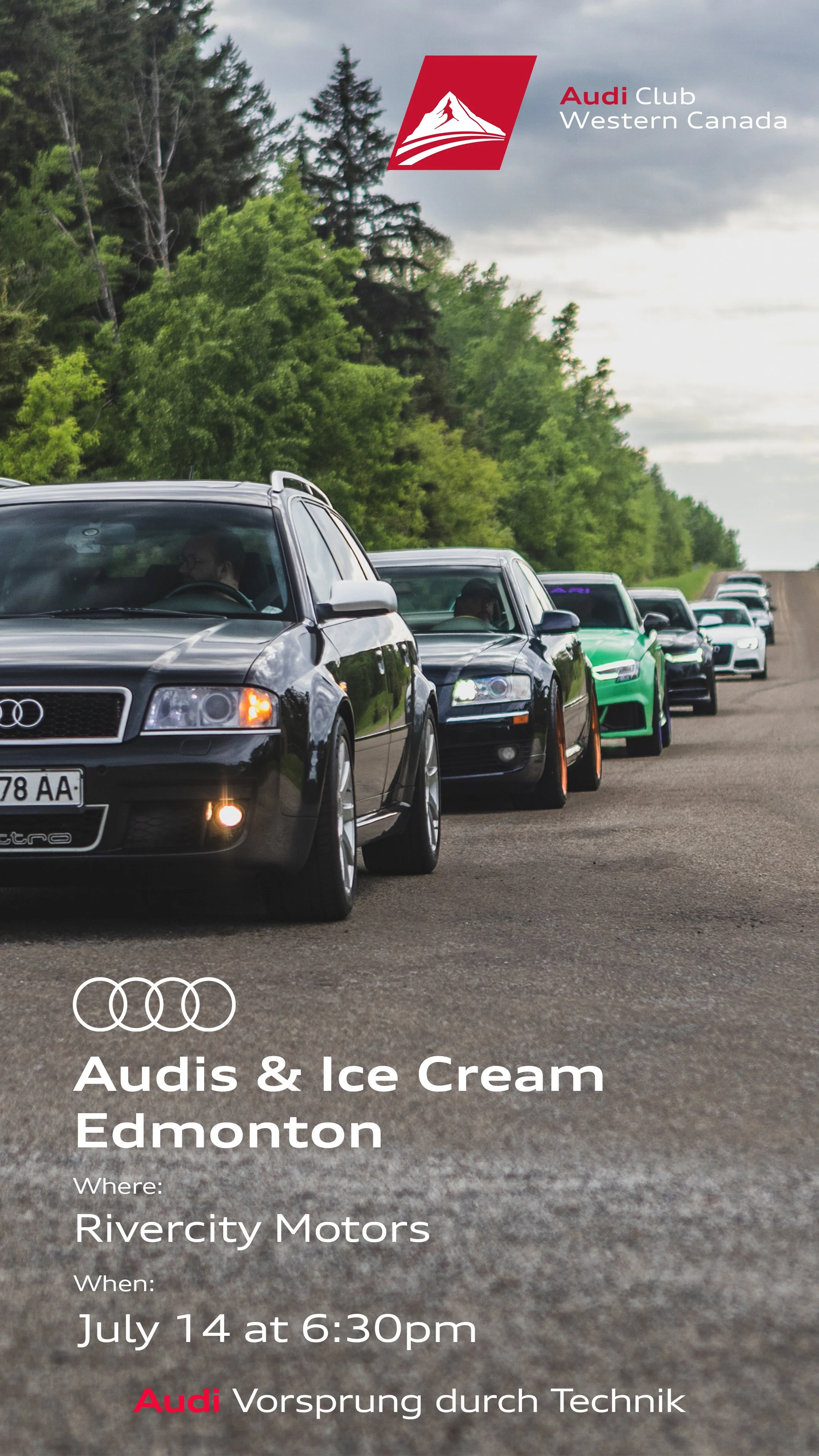 Audis & Ice Cream - YEG — Audi Club Western Canada