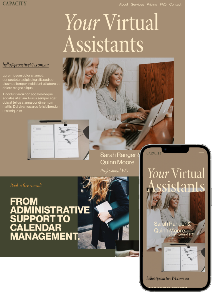 Squarespace Templates | Create & Launch Easily — Spicer's Creative ...