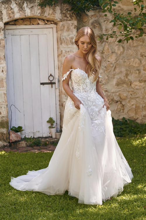 Juliette Collection | Romantic Bridal Styles — White April