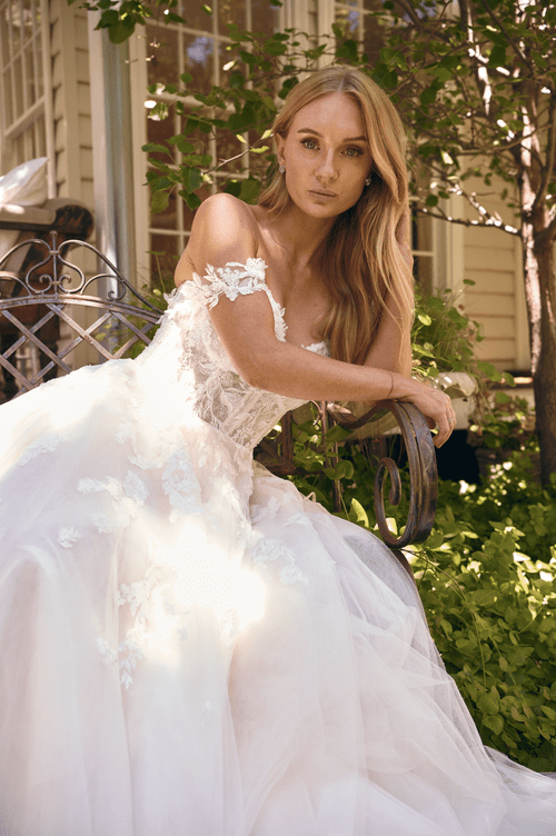 Juliette Collection | Romantic Bridal Styles — White April