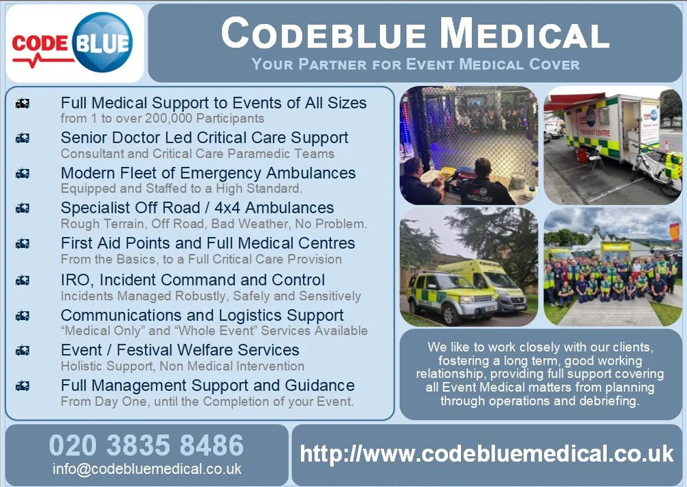 Event Medical Services UK | Get A Quote Today — Codeblue UK