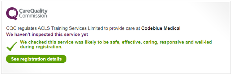 Contact 1 — Codeblue UK