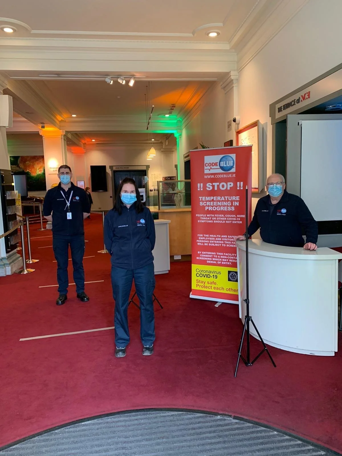 Contact 1 — Codeblue UK