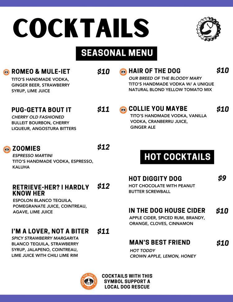 Eat + Drink — Taps and Tails