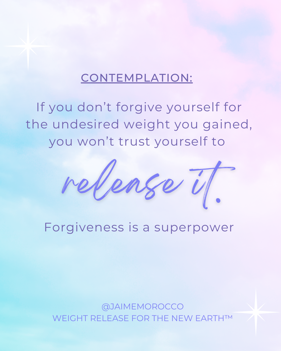 Weight Loss Affirmations — Jaime Morocco