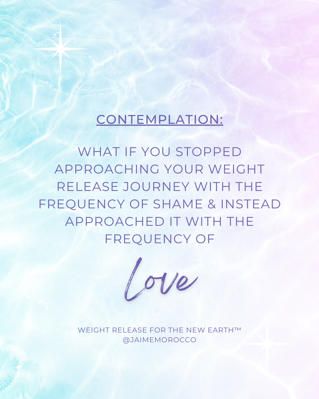 Weight Loss Affirmations — Jaime Morocco