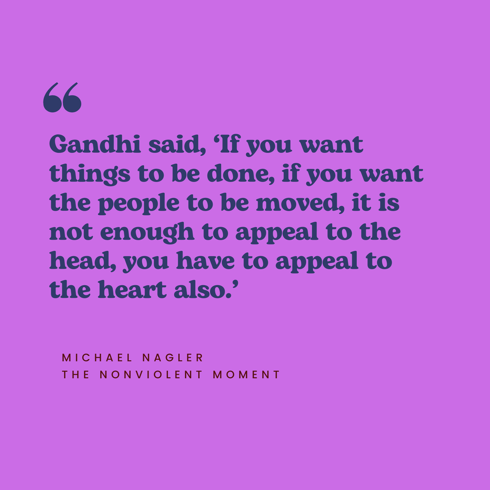 The Nonviolent Moment — The Metta Center for Nonviolence