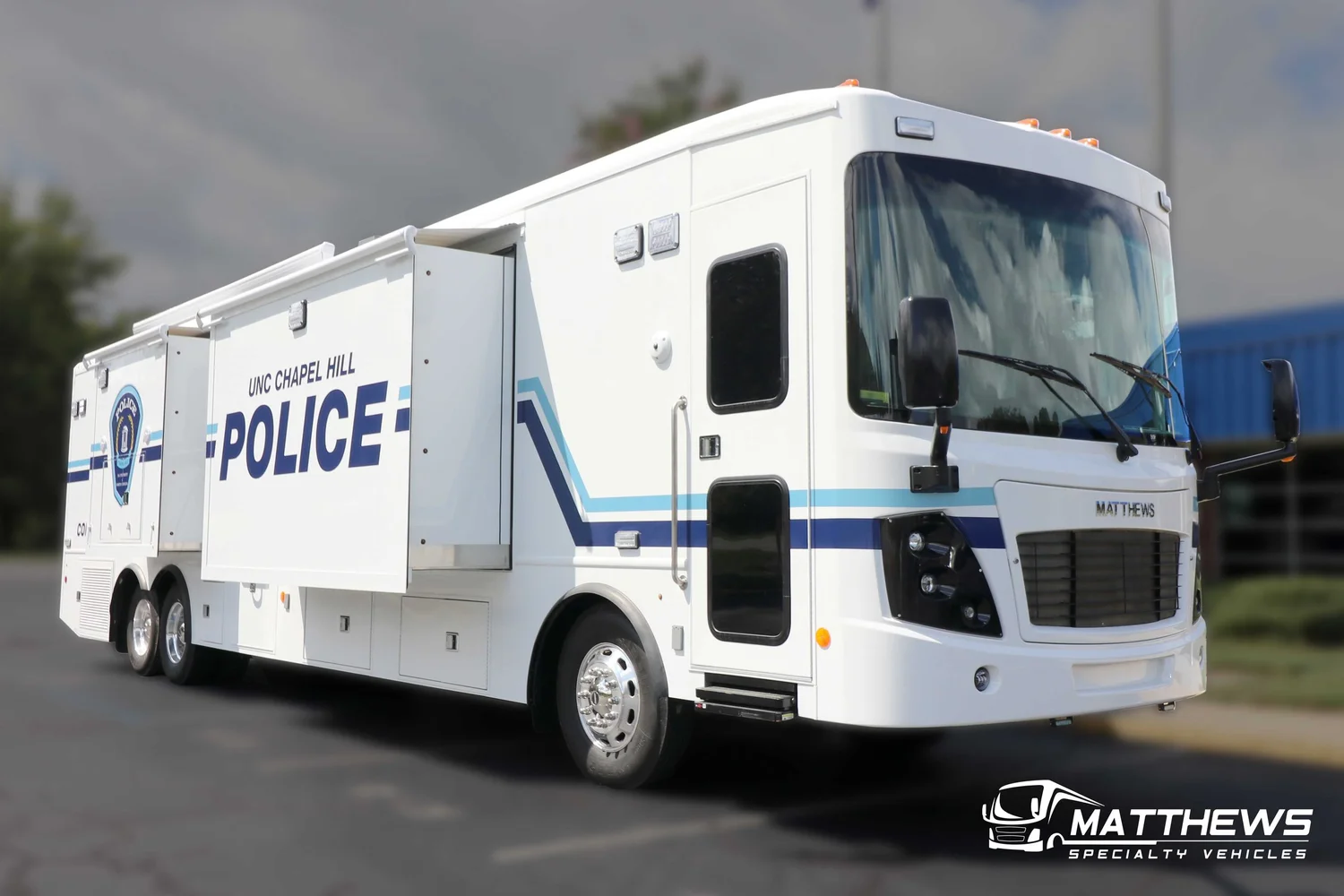 Mobile Command Center - Custom Built Mobile Command Truck — Matthews ...
