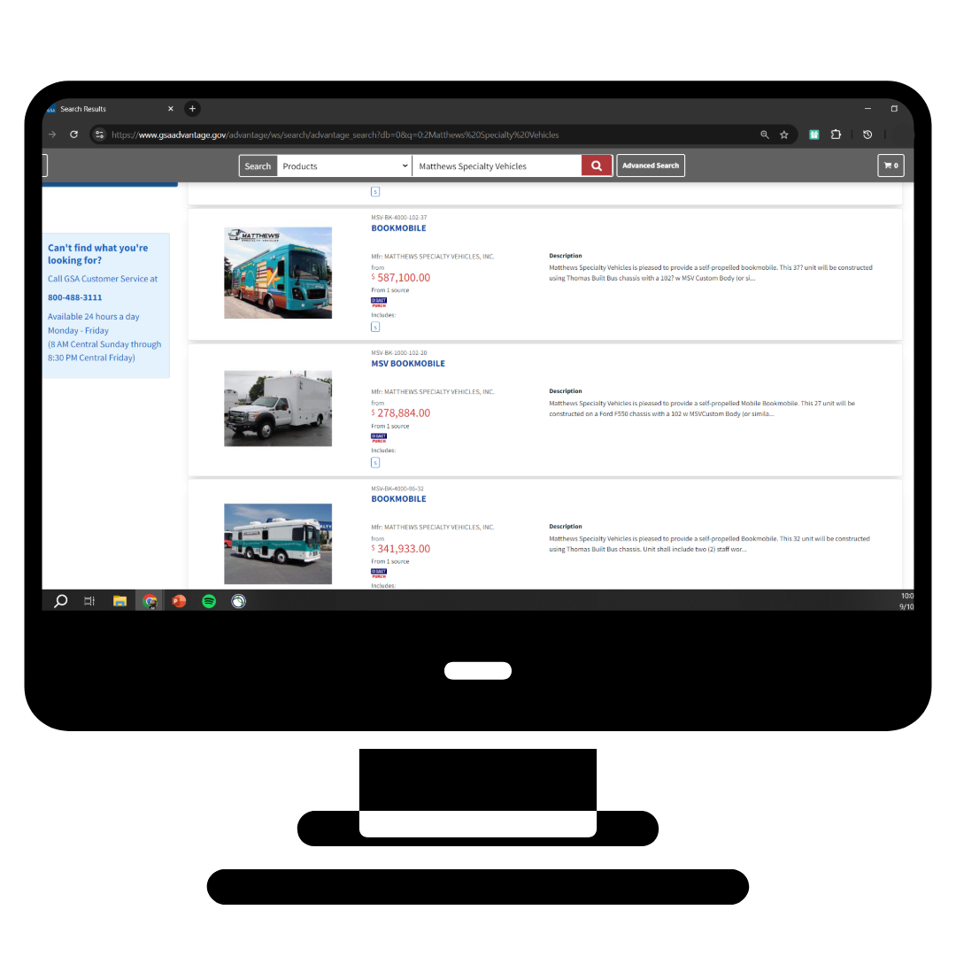 GSA Contract Vehicles | GSA Program | Matthews Specialty Vehicles ...