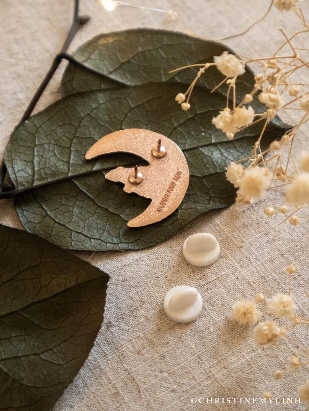 Catching Stars on the Moon | Enamel Pin — Christine My Linh
