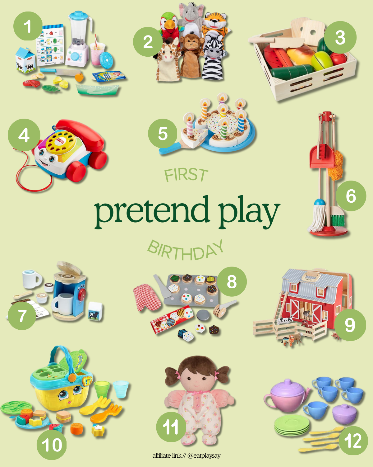 The First Birthday Guide — Eat Play Say