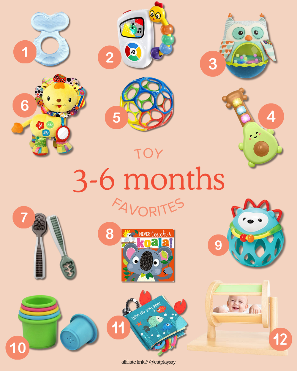 Favorite Toys for Babies & Toddlers — Eat Play Say