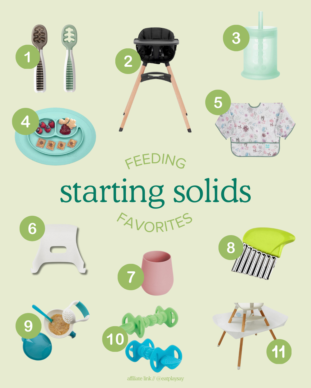 Baby & Toddler Feeding Favorites — Eat Play Say