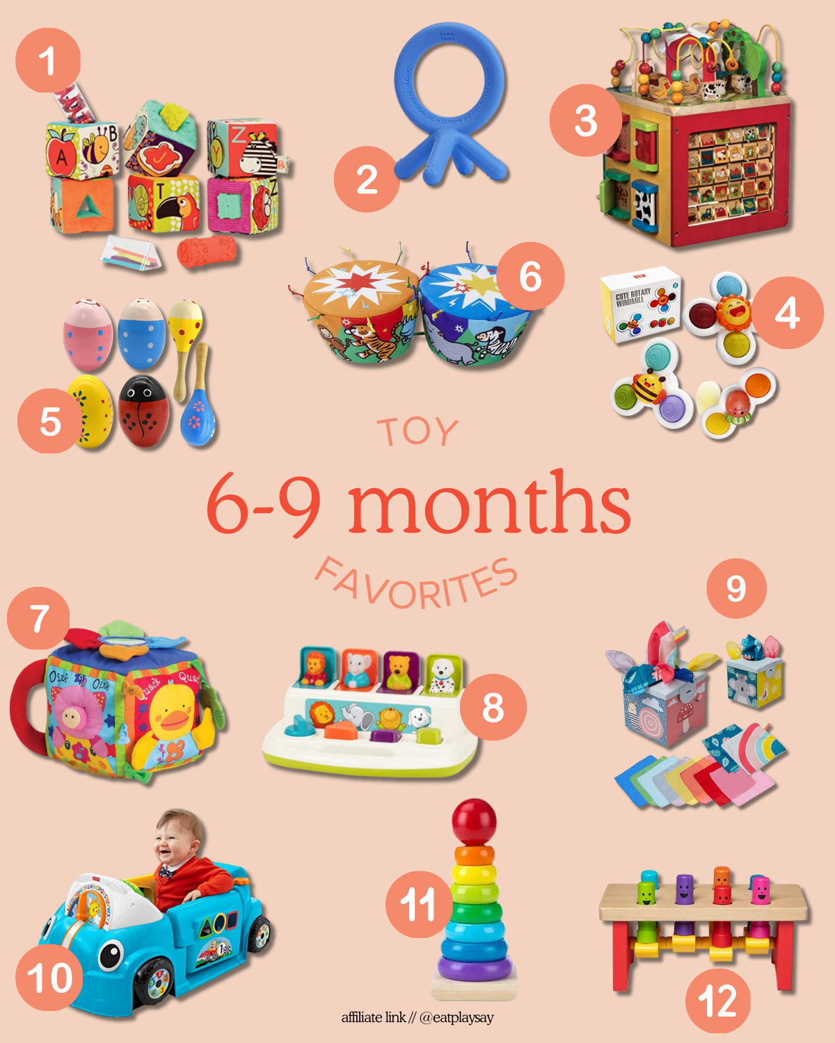Favorite Toys for Babies & Toddlers — Eat Play Say