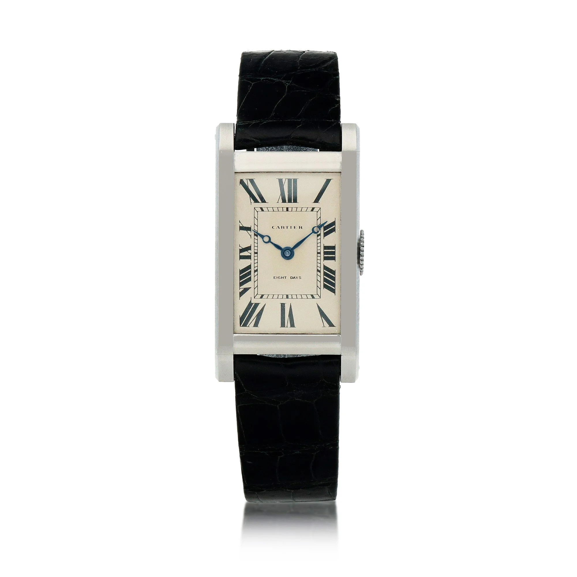 Each of The Known Cartier Eight Day Wristwatches