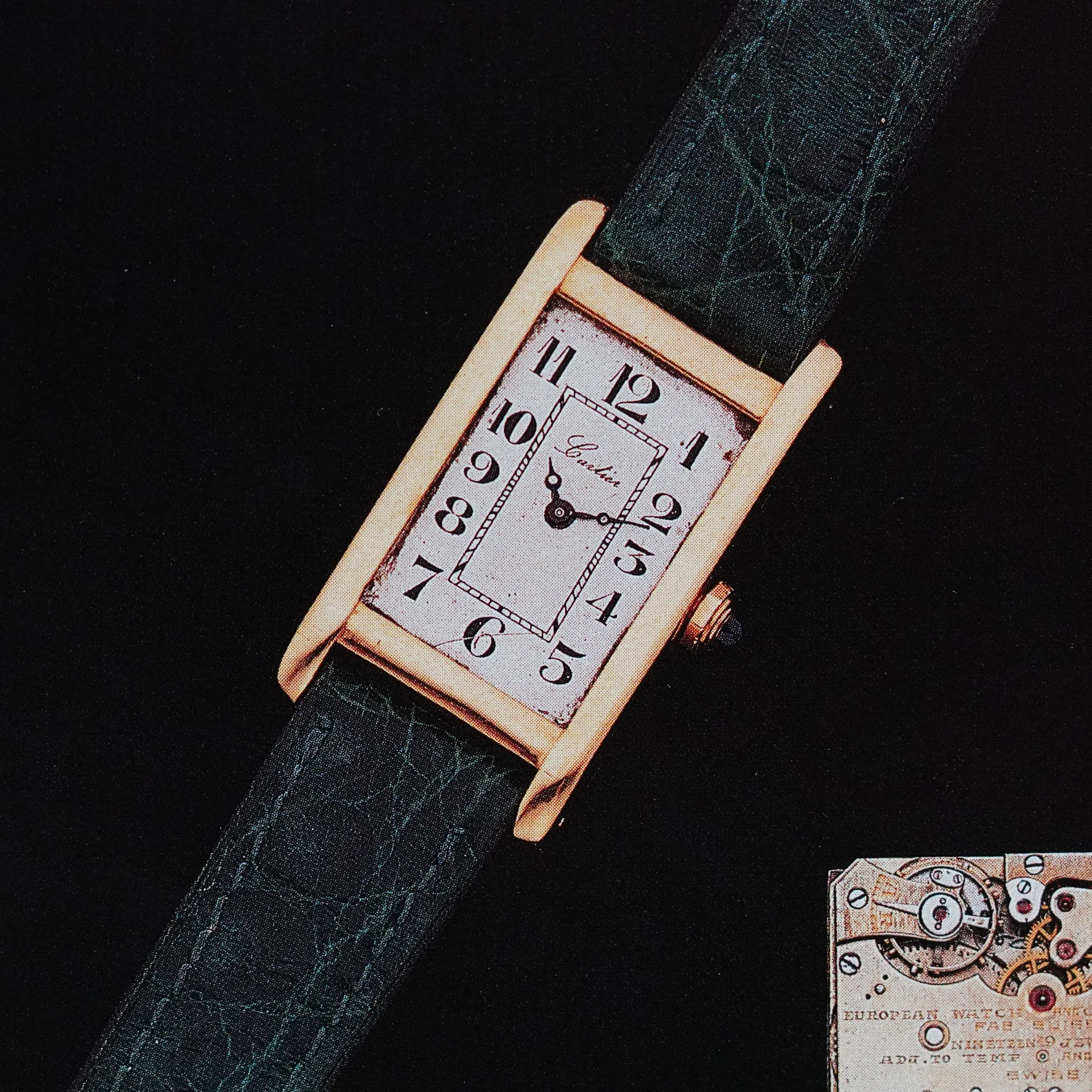 Each of The Known Cartier Eight Day Wristwatches