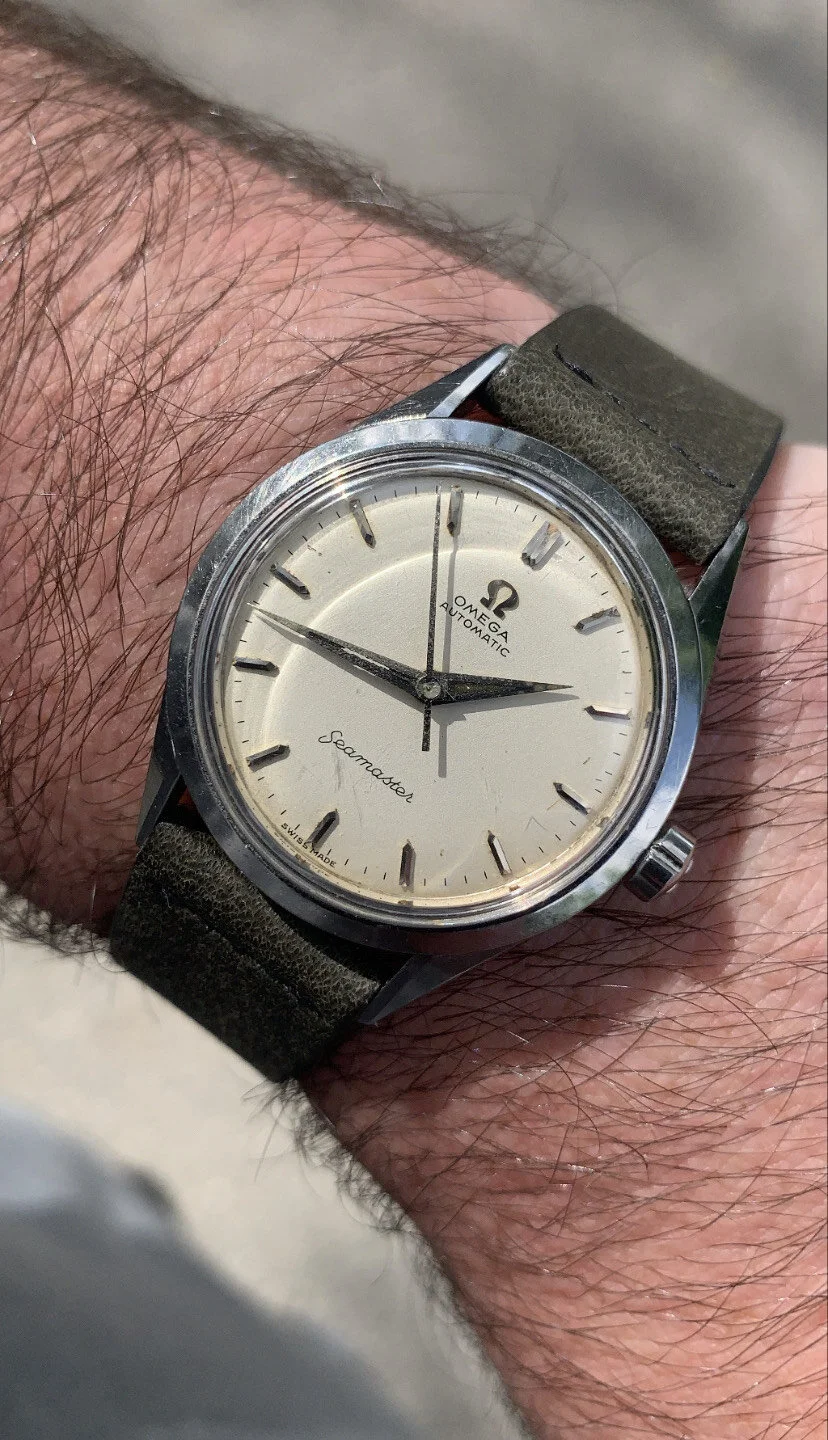 Vintage Omega Seamaster Reference 2802-8 SC — Strictly Vintage Watches