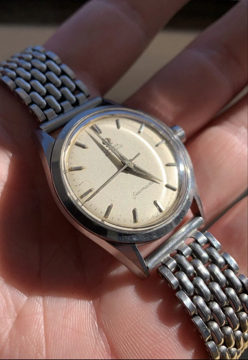 Vintage Omega Seamaster Reference 2802-8 SC — Strictly Vintage Watches