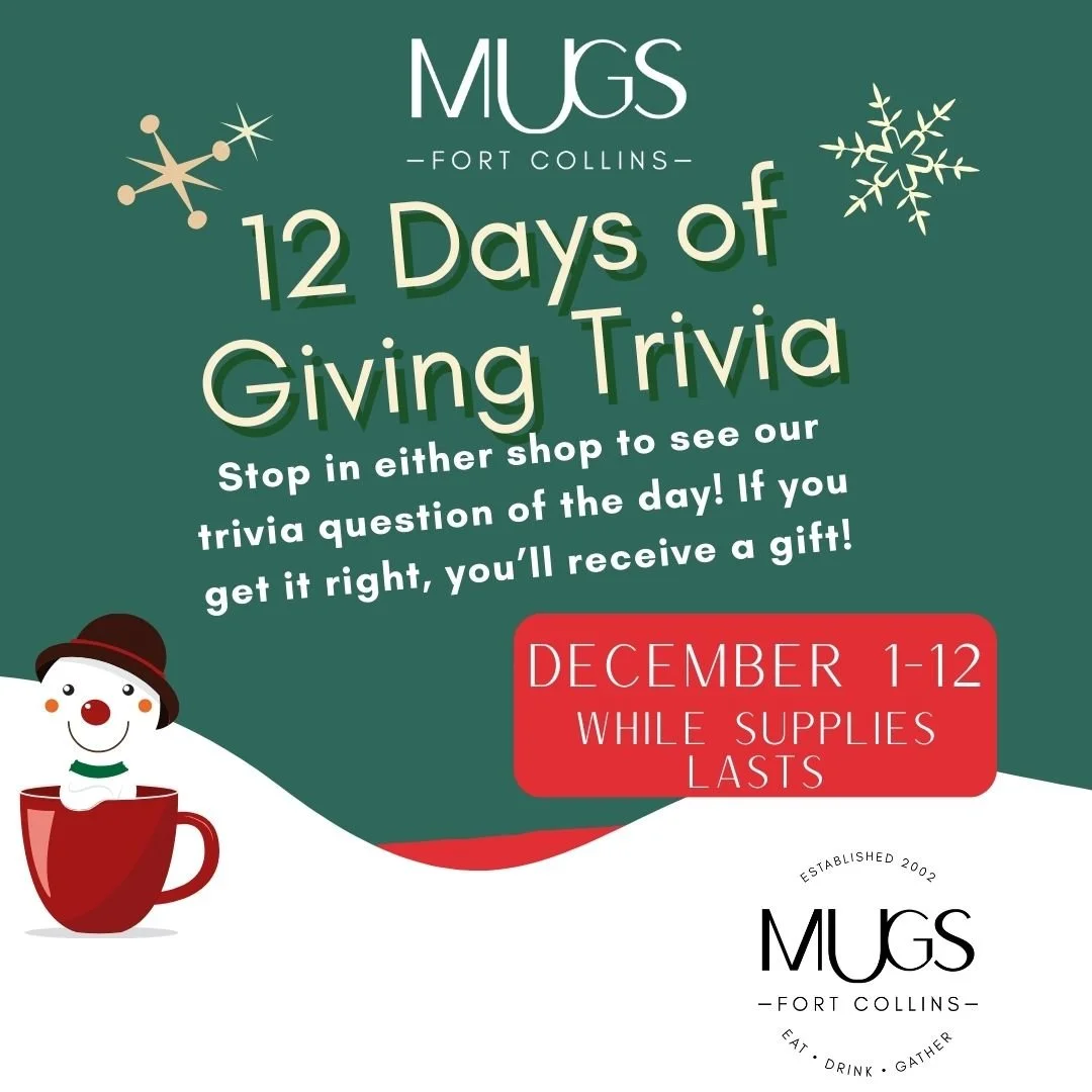 Event Calendar — Mugs Fort Collins