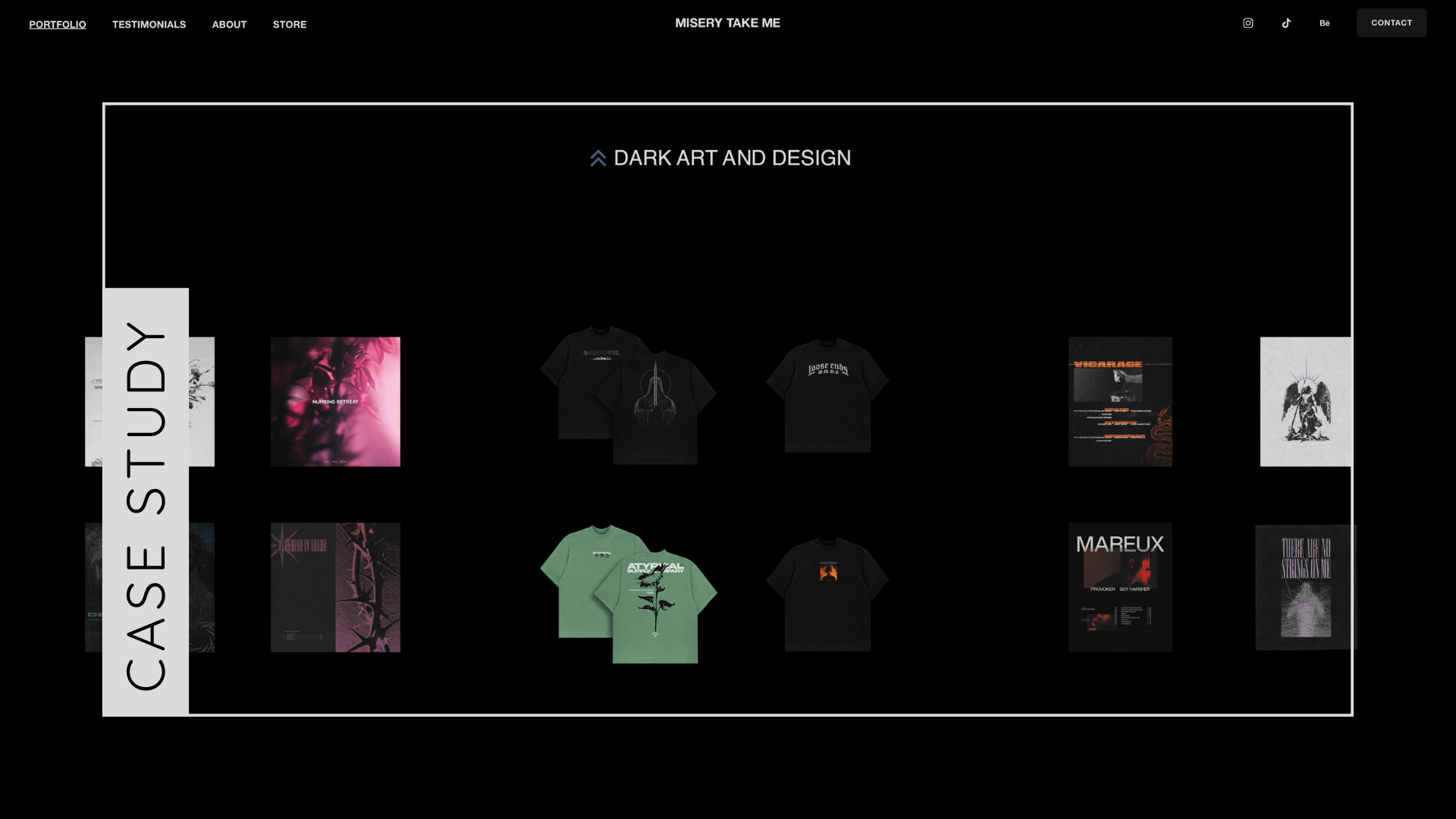 Transforming Visual Presentation: Case Study of Misery Take Me Design ...