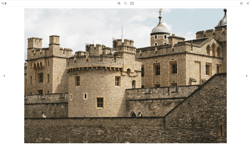 How to open a gallery lightbox on button click — Beyondspace
