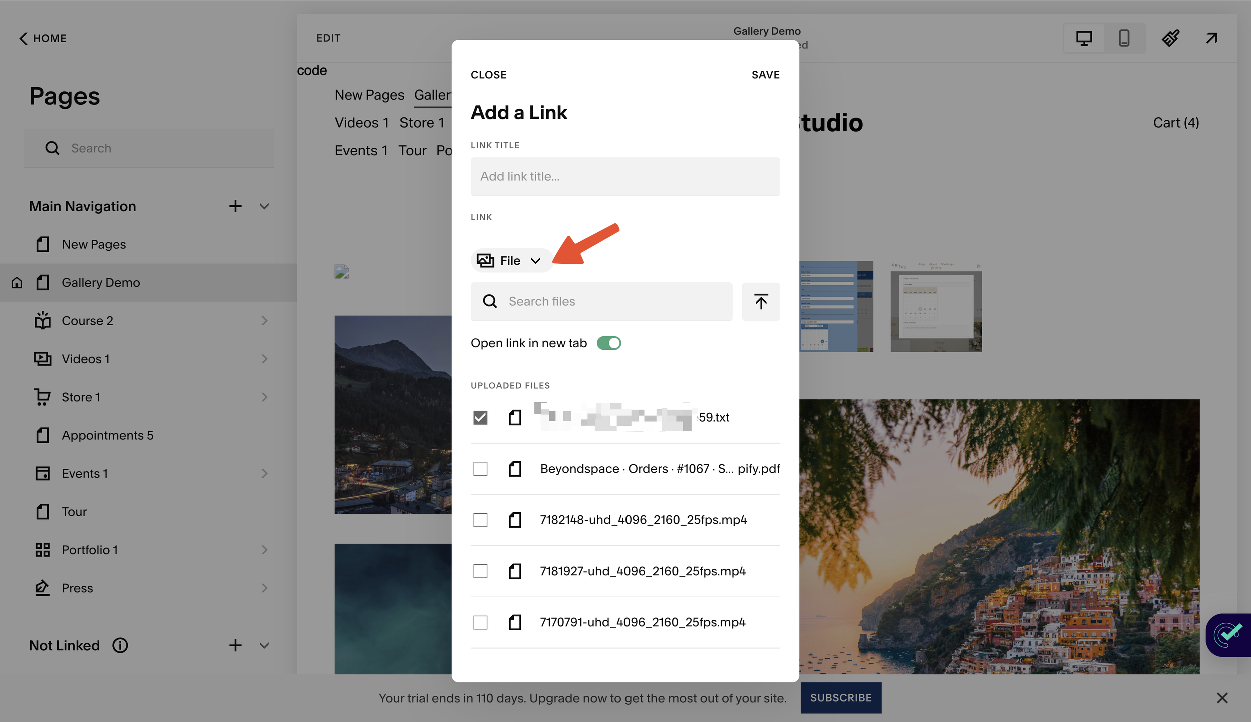 Upload files to Squarespace root directory — Beyondspace