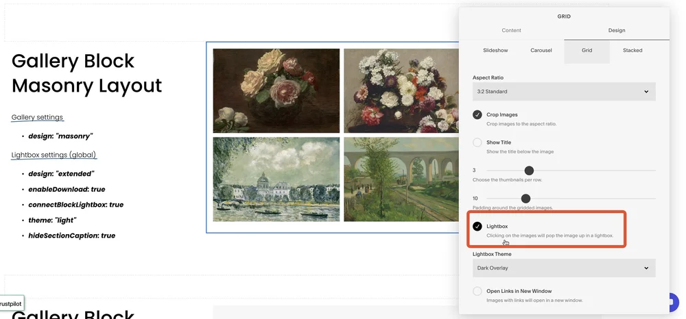 How to do Squarespace masonry gallery layout — Beyondspace