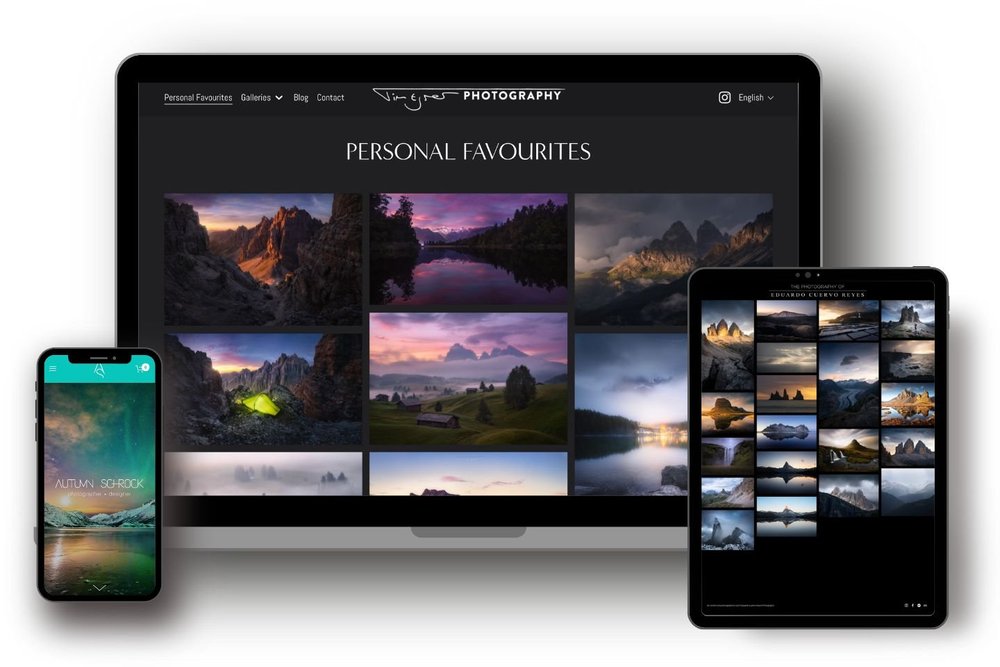 Must-have lightbox features for landscape photography websites ...