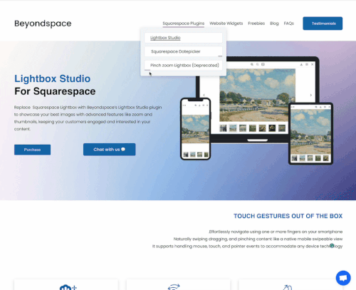 Open Crisp live chat with Squarespace button — Beyondspace
