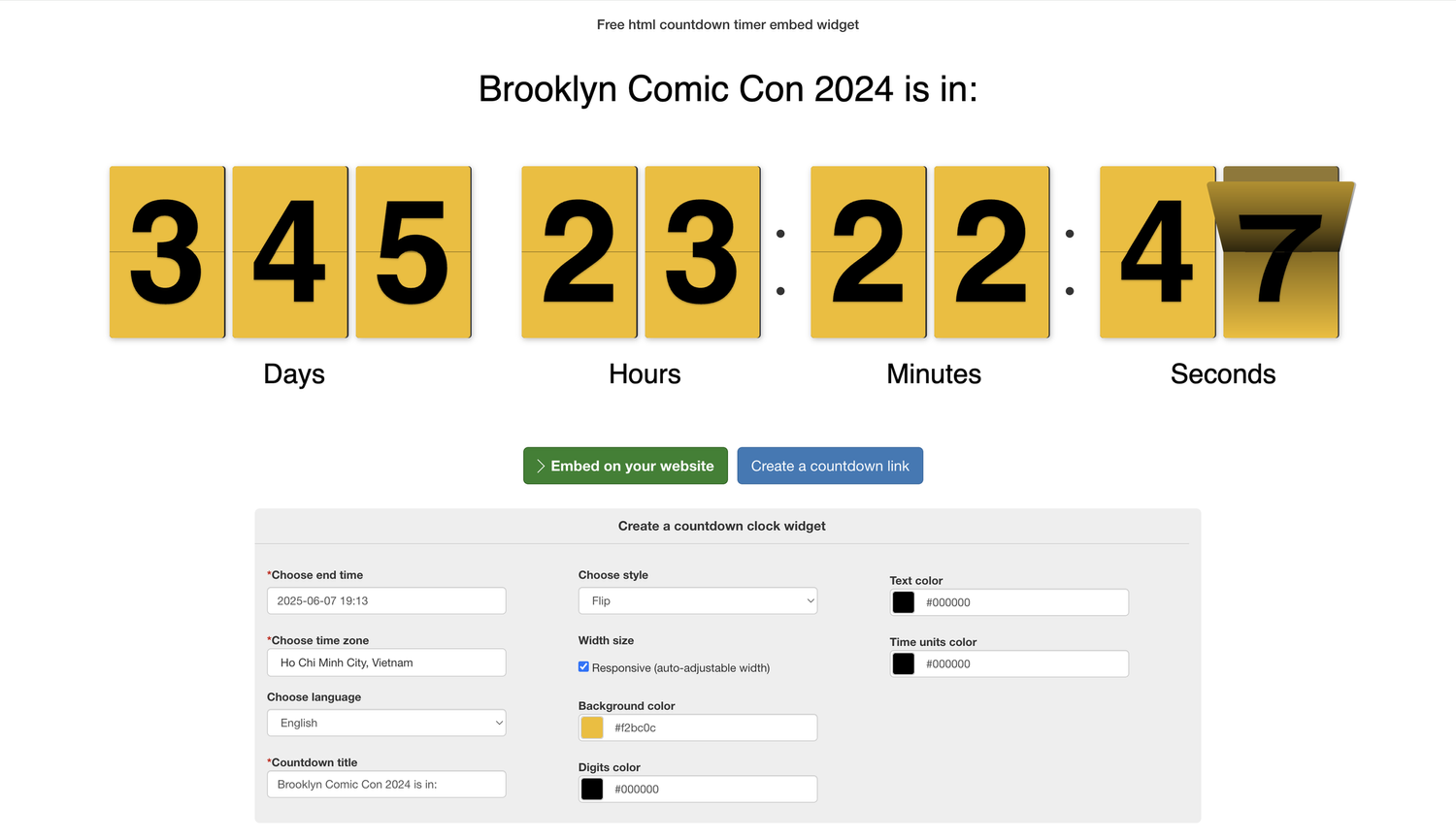 Adding a Squarespace countdown timer — Beyondspace